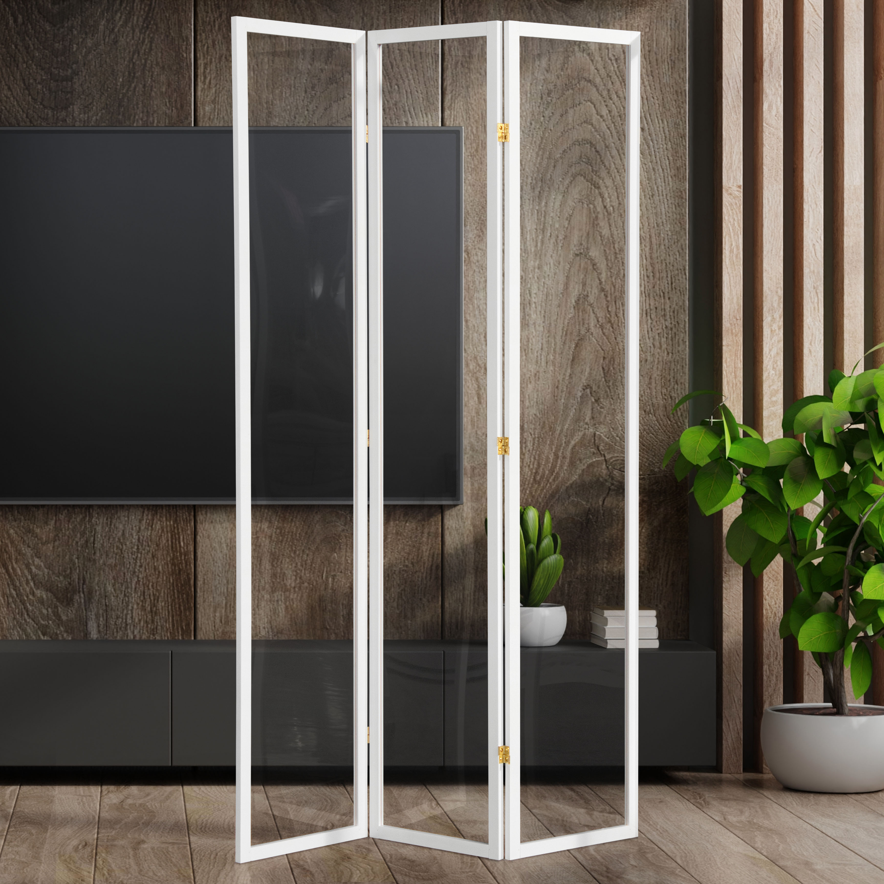 RoomDividers.com: 7 ft. Tall Clear Plastic Partition
